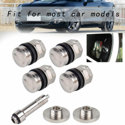 4x Car Truck Wheel Tire Tyre Valve Stems Hidden Stealth Flush Mount | eBay
