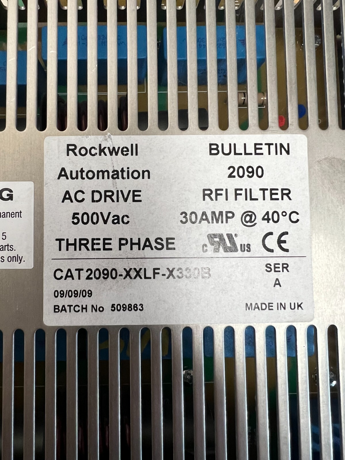 ROCKWELL Automation AC Drive 500Vac Three Phase Cat 2090-XXLF-X330B | eBay