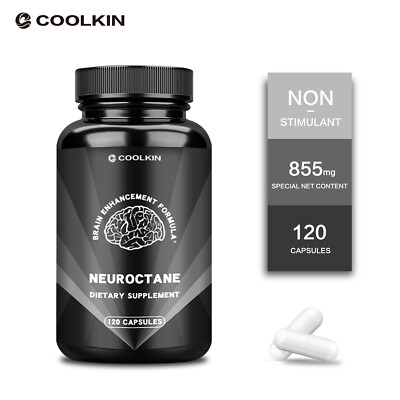 120pcs Neuroctane Nootropic Brain Supplement for Concentration ...