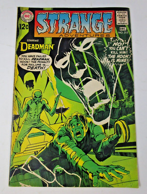 Strange Adventures #215 1968 [FN] 1st Full App Hook Sensei Silver Age ...