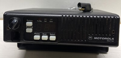 Motorola Smartnet MaxTrac Model #D35MWA5GB7AK Mobile Radio 800 mhz ...