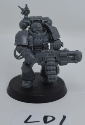 Warhammer 40k, Space Marines, Firstborn Deathwatch Veteran, Frag, Lot # ...