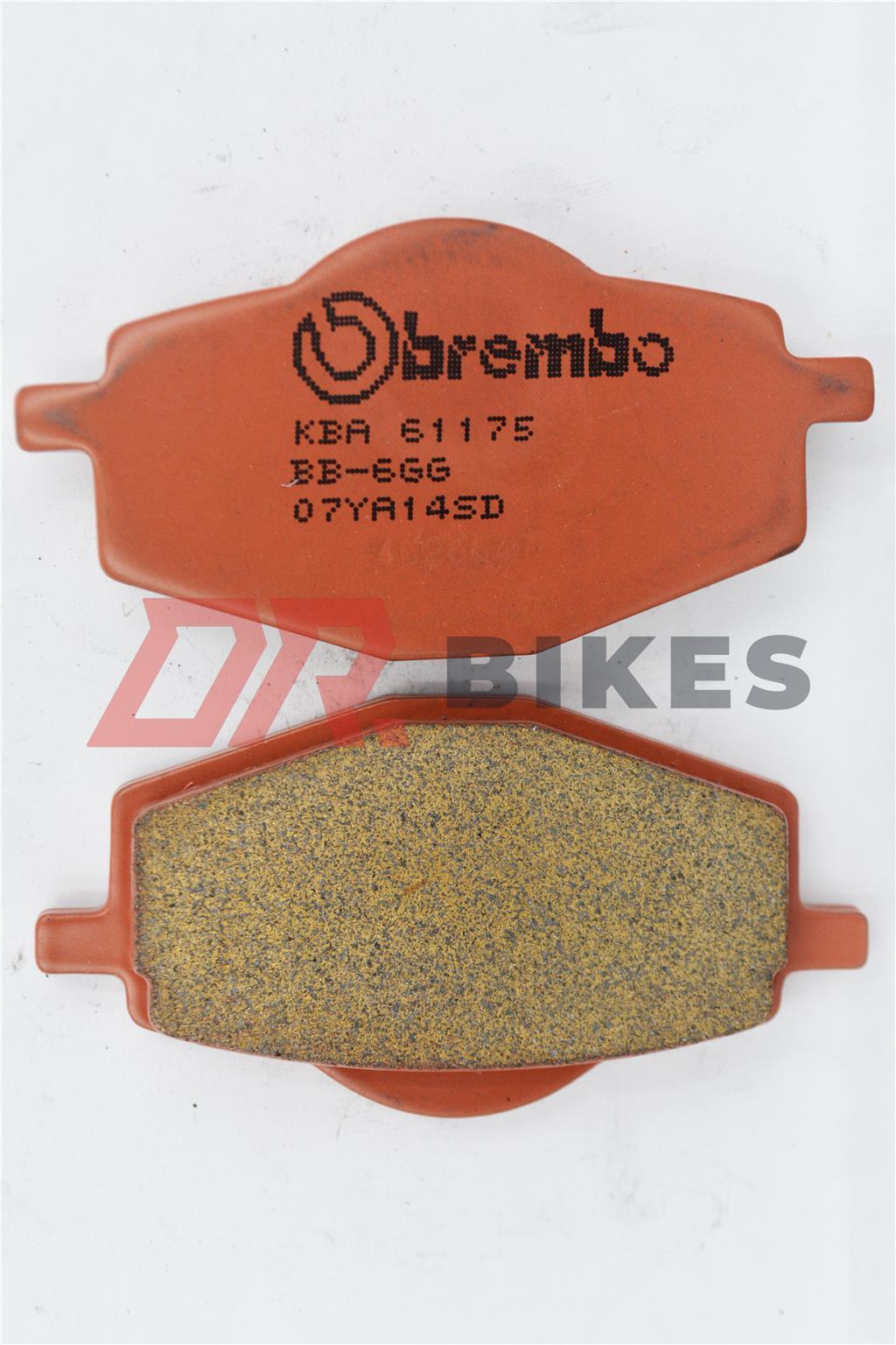Yamaha YZ490 1988 -1990 Brembo Sintered Rear Brake Pads | eBay