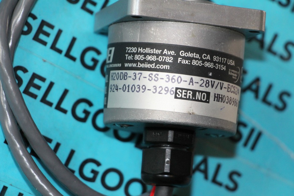 BEI H20DB-37-SS-360-A-28V/V-ECS24 Rotary Encoder 924-01039-3296 New | eBay