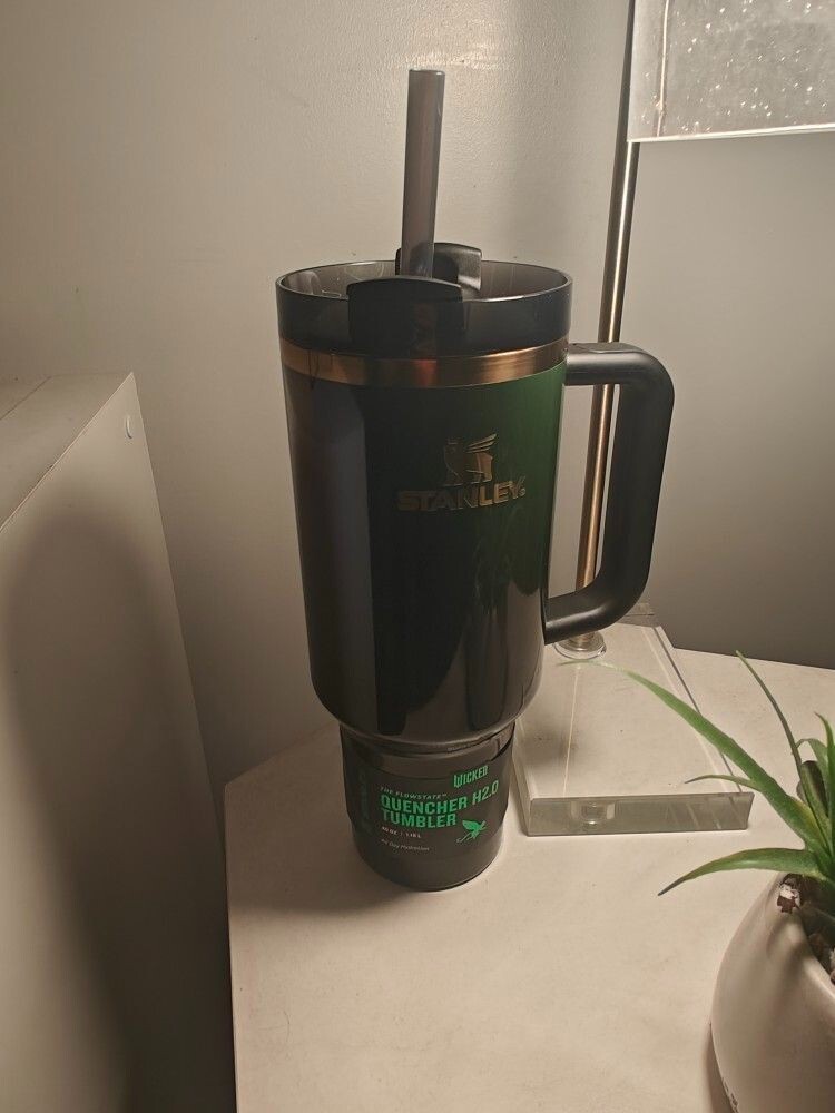 Authentic Stanley x Wicked 40oz Stainless Steel Elphaba Green Tumbler ...
