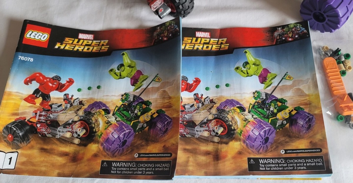 Lego Marvel Red Hulk Set