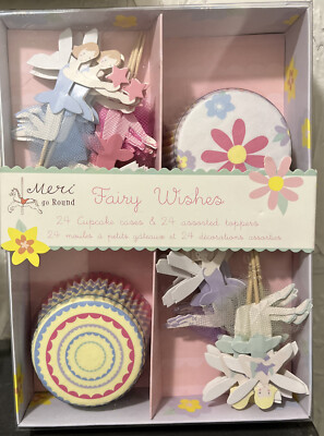 Fairie Wishes Cupcake Cases Liners & Toppers Picks by Meri Go Round | eBay