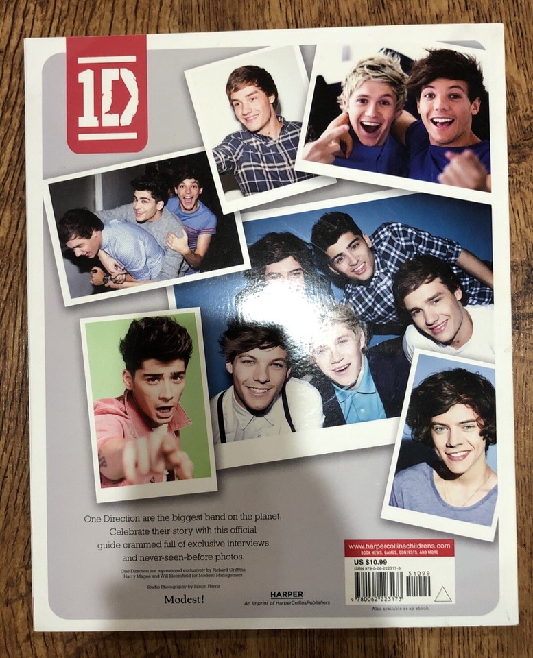 One Direction 1D A Year With One Direction 100% Official Photo Book | eBay