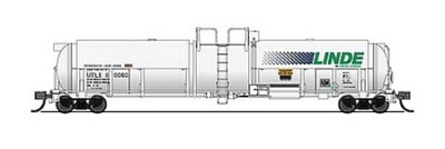 Broadway High-Capacity Cryogenic Tank Car Linde - N Scale Model Train ...