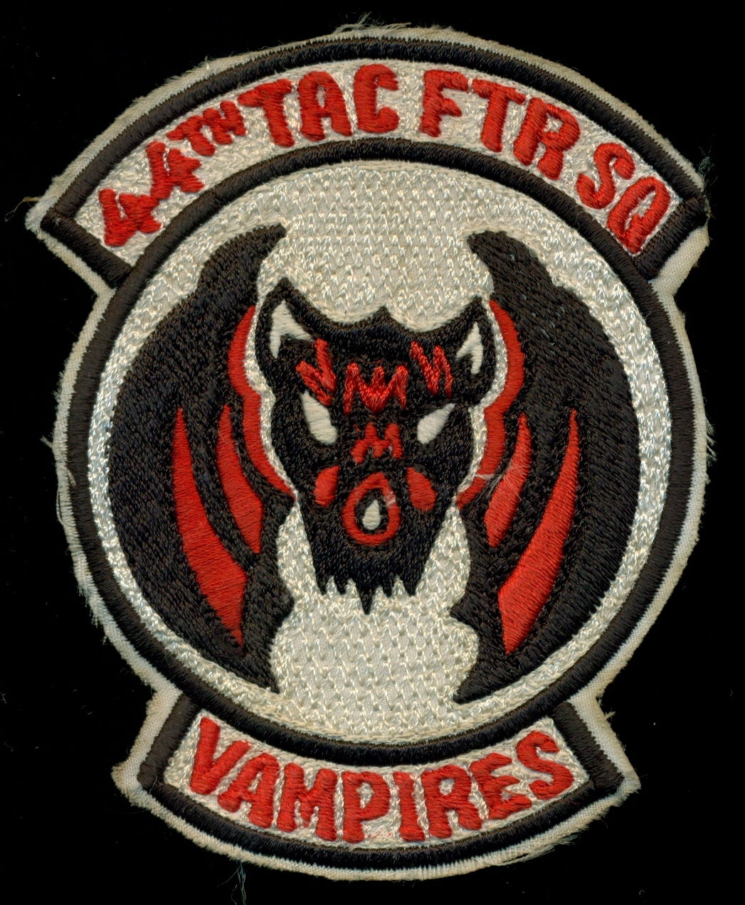 USAF 44th Tactical Fighter Squadron Vampires Patch S-14A | eBay