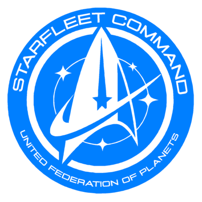 Starfleet Command Star Trek Vinyl Decal Window Sticker Cosplay Set ...