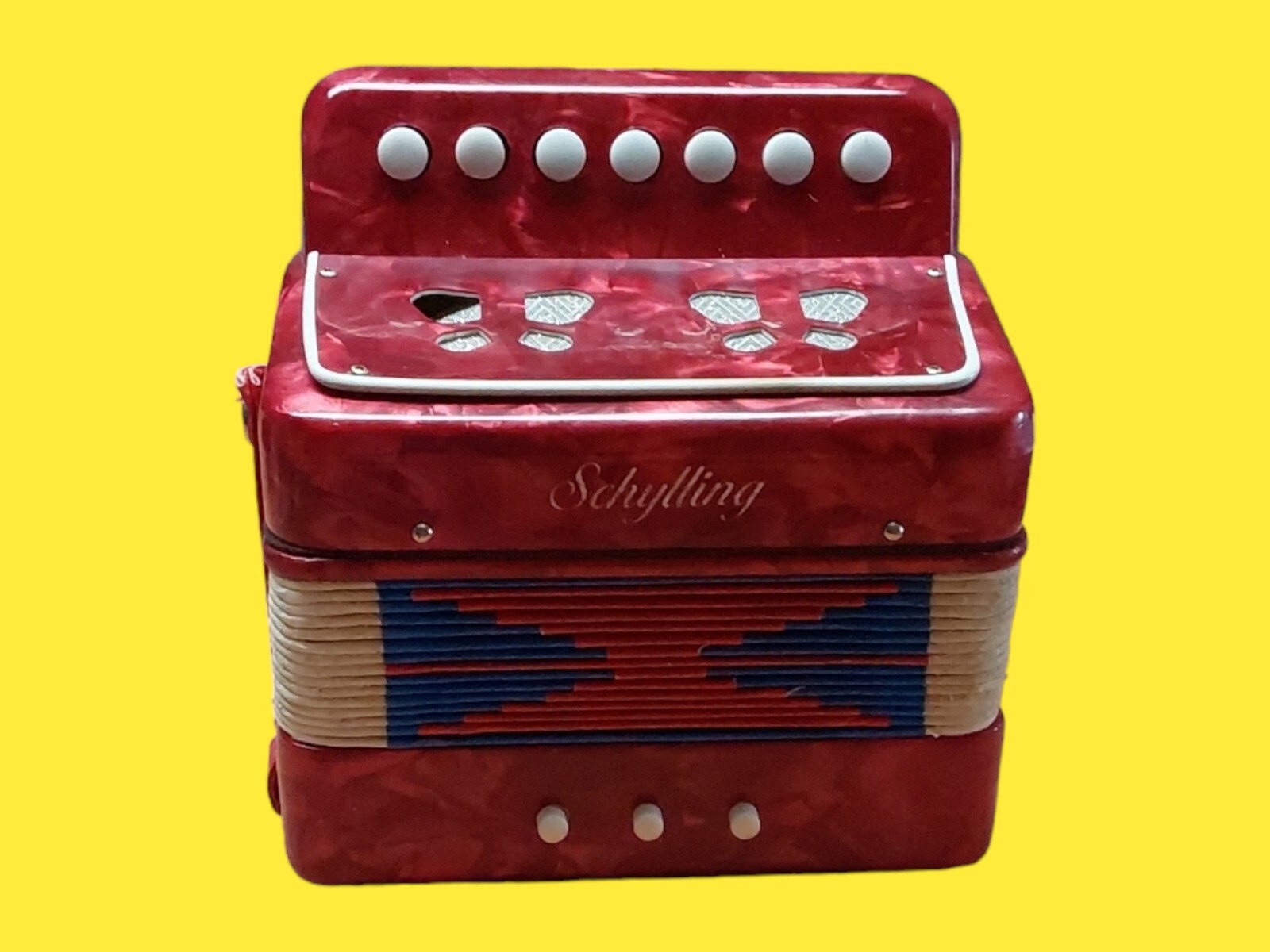 1996 ACCORDION CHILDRENS MUSICAL INSTRUMENT SCHYLLING FUN LEARNING ...