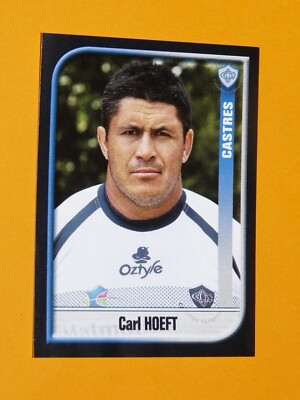 #147 CARL HOEFT CASTRES OLYMPIQUE PANINI RUGBY 2011 FRANCE TOP 14 | eBay