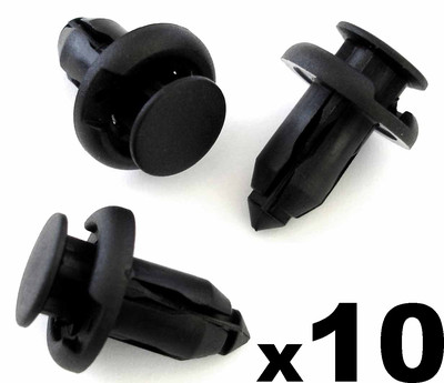 10x Honda Push Fit Plastic Rivet / Fastener Clip - Bumpers, Side Skirts ...