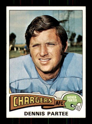 1975 Topps #68 Dennis Partee EX/EX+ Chargers 500795 | eBay