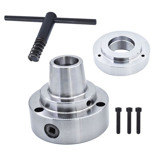 NEW 5C Collet Lathe Chuck Closer W/ Semi-finished Adp.2-1/4" x 8 Thread ...