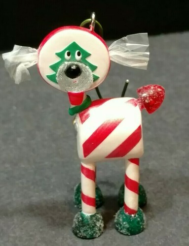 2007 Peppermint Pup Hallmark Keepsake Christmas Ornament B9 | eBay