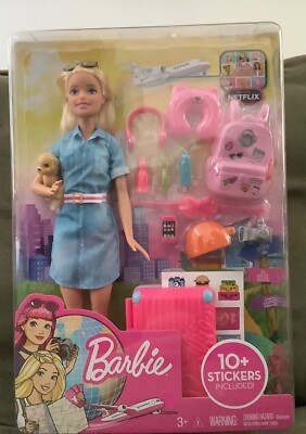 Barbie Travel Airport Playset Netflix Doll Set Rare BRAND NEW Rare | eBay