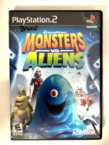 Monsters vs Aliens (Sony PlayStation 2, 2009 ) Complete CIB Ps2 Game ...