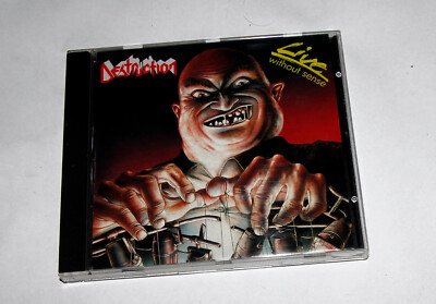 Destruction Live Without Sense Original 1989 German Issue CD near mint ...