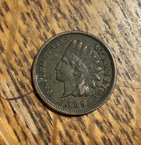 1899 Indian Head Penny EF Details Full Liberty | eBay