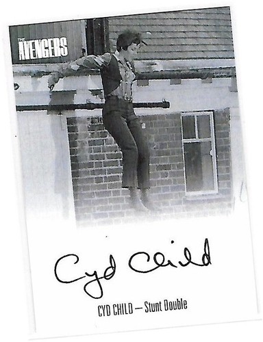 Complete Avengers Series 3 - AVCC1 Cyd Child - Stunt Double Autograph ...