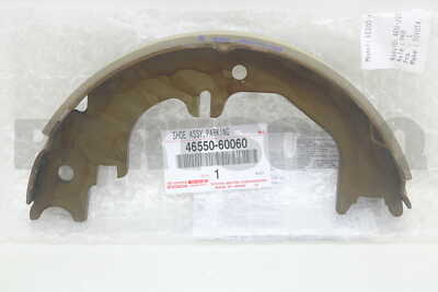 4655060060 Genuine Toyota SHOE ASSY, PARKING BRAKE NO.2, RH/LH 46550 ...