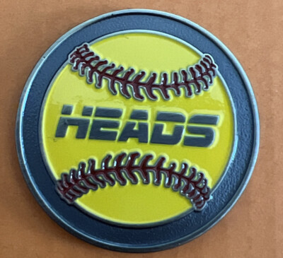 Yellow Umpire Flip Coin | eBay