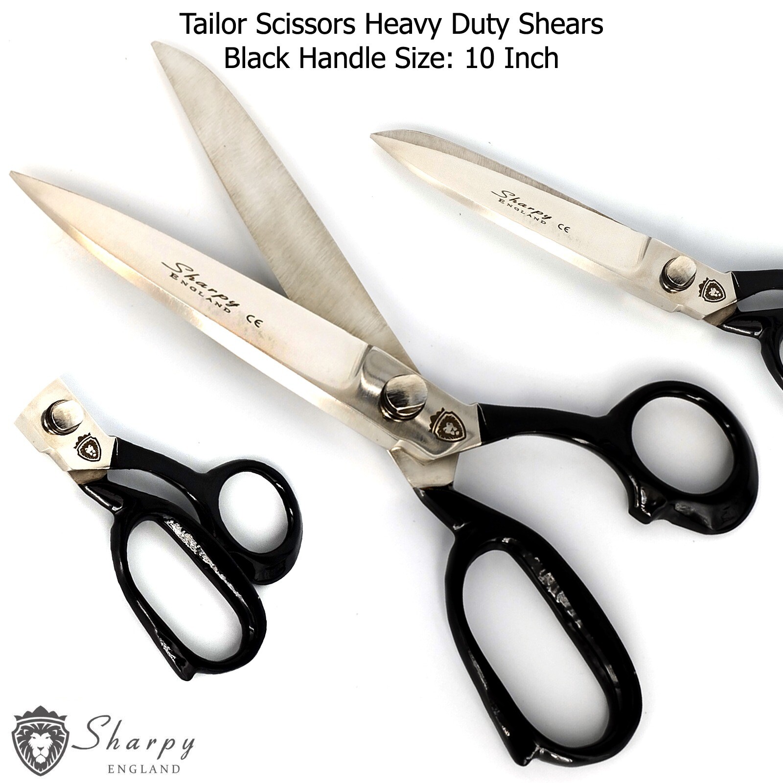 NEW PRO SCISSORS 8,10,12" INCH HEAVY DUTY UPHOLSTERY SHEAR TAILOR ...