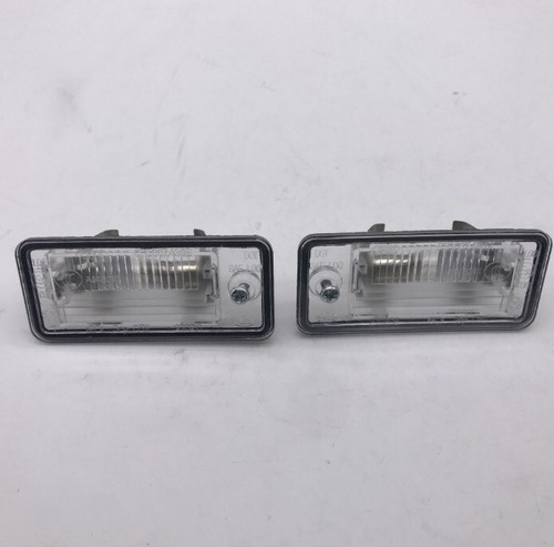 License Plate Light Lamp Lens L&R For Audi A6L A4 Q7 8E0 807 430 A 8E0 ...