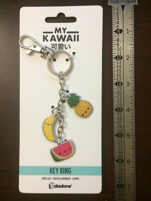 My Kawaii Tropical Key Ring Charm | eBay