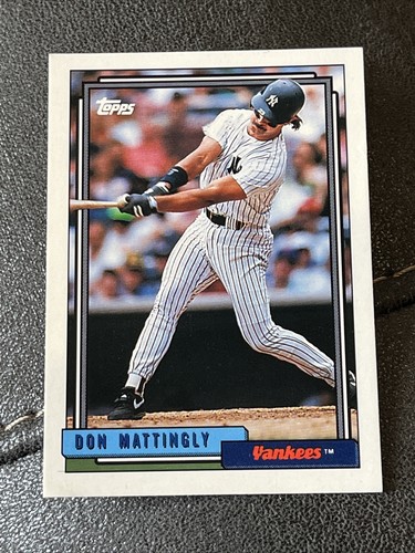 1992 Topps Don Mattingly 300 New York Yankees | eBay