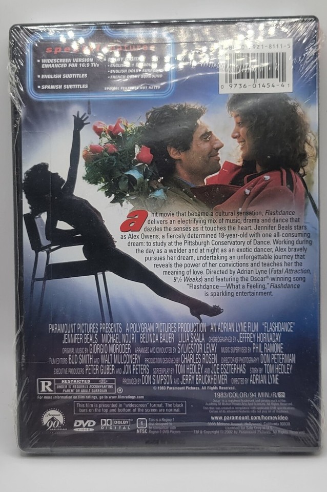 Flashdance (DVD, 2002) Brand New - Sealed 97360145441| eBay