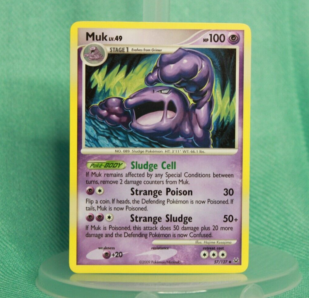 Pokémon TCG - Muk 57/127 Pokemon Platinum Edition Uncommon Regular | eBay