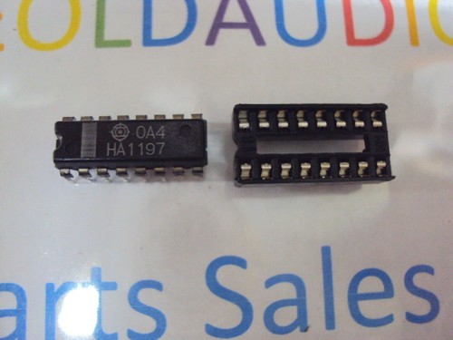 HA1197 NOS IC with Free IC Socket. | eBay