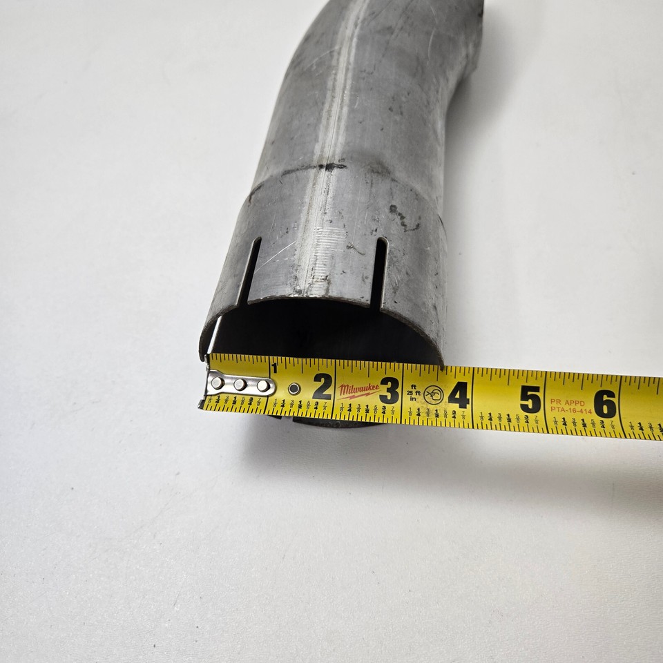 Stemco 221-0141 B2 Curved Exhaust Stack Galvanized Tail Pipe 3-1/2" ID ...