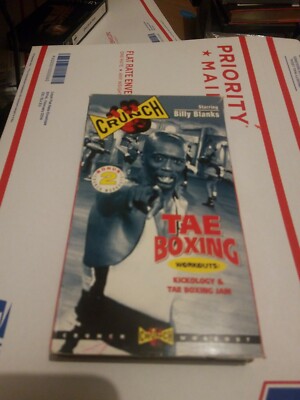 Crunch - Tae Boxing Workouts with Billy Blanks (VHS, 1999) DD ...