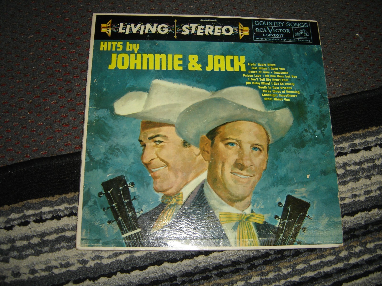 Johnnie & Jack - Hits By 1960 USA Living Stereo Orig. Vinyl LP VG/VG+ ...