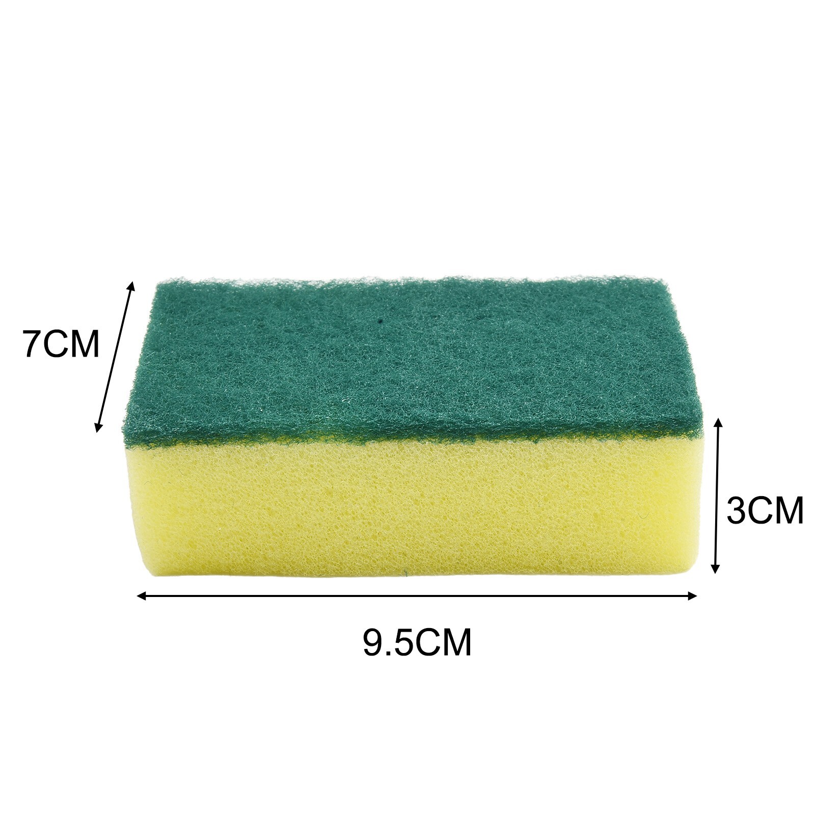 High Quality Melamine Sponge Scouring Pads 10pcs 10x7x3cm For Washing ...