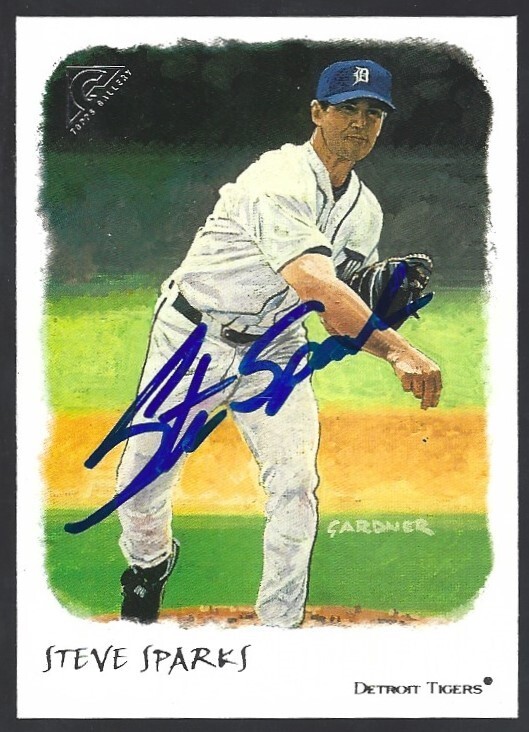 2002 Topps Gallery #34 Steve Sparks IP autograph signed card | eBay