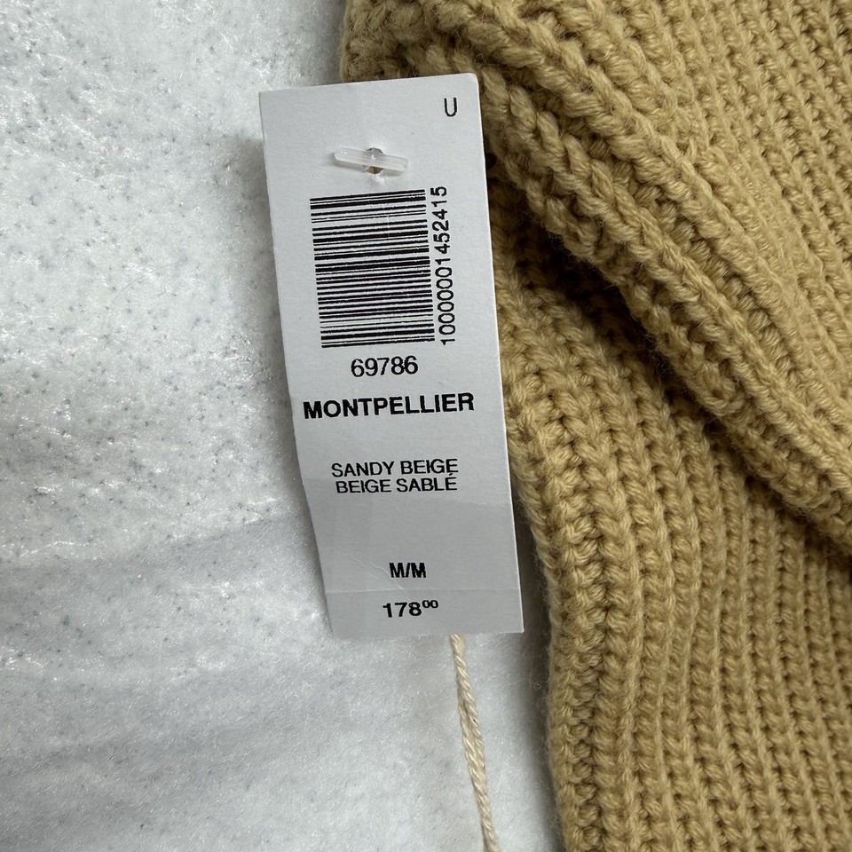 NWT Aritzia Wilfred Montpellier Sweater Dress Size M Beige Merino Wool ...