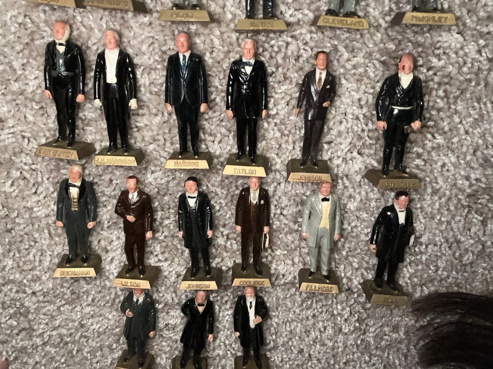 Set Of 21 Marx Vintage U.S. President Figures | eBay