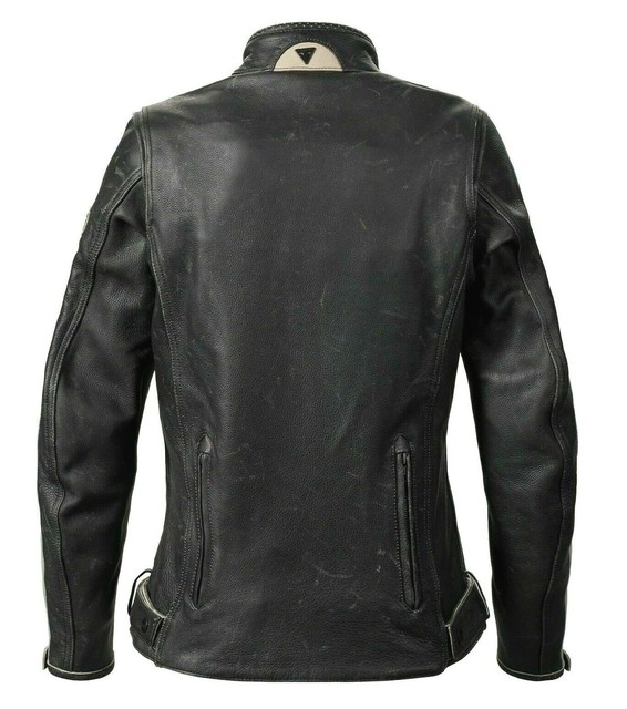 Triumph Ladies Raven Vintage Brown Leather Motorcycle Jacket MLLC17309 ...