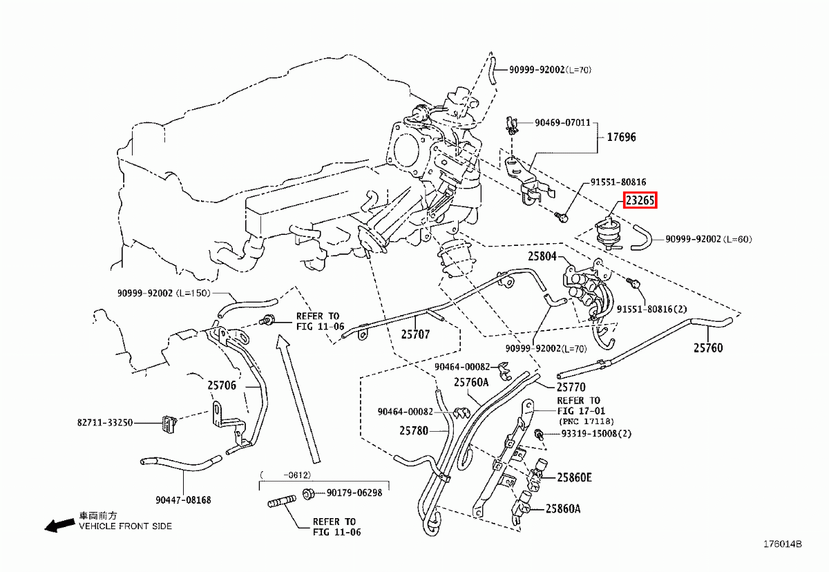 Genuine Dyna KDY260 KDY250 KDY230 2KD MAP Sensor Oil Separator Filter ...