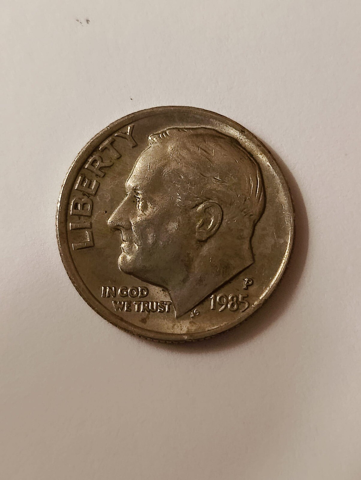 1985 P Roosevelt Dime Error Both Sides. | eBay