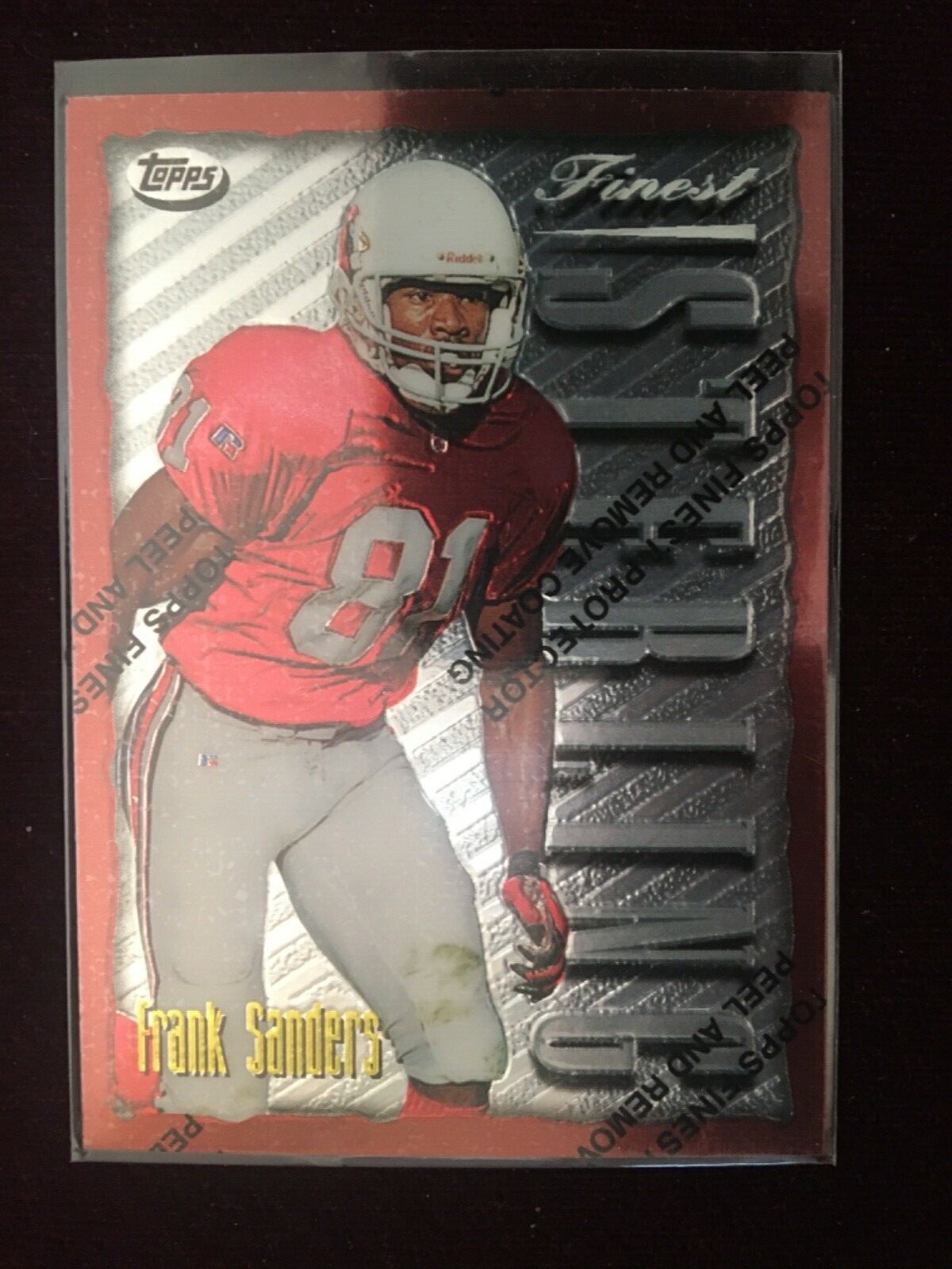 1996 Topps Finest - #139 Frank Sanders for sale online | eBay