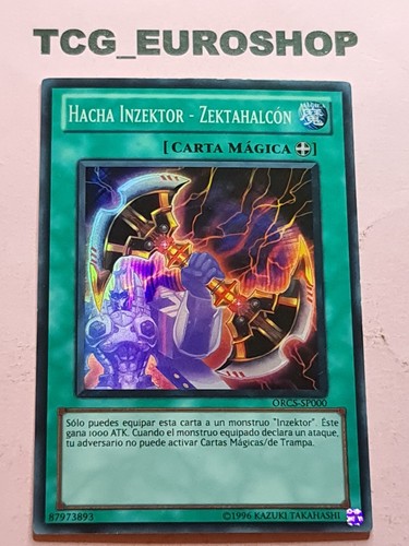 Inzektor Axe - Zektahawk YUGIOH ORCS 2012 SPANISH SUPER RARE NM 2624 | eBay