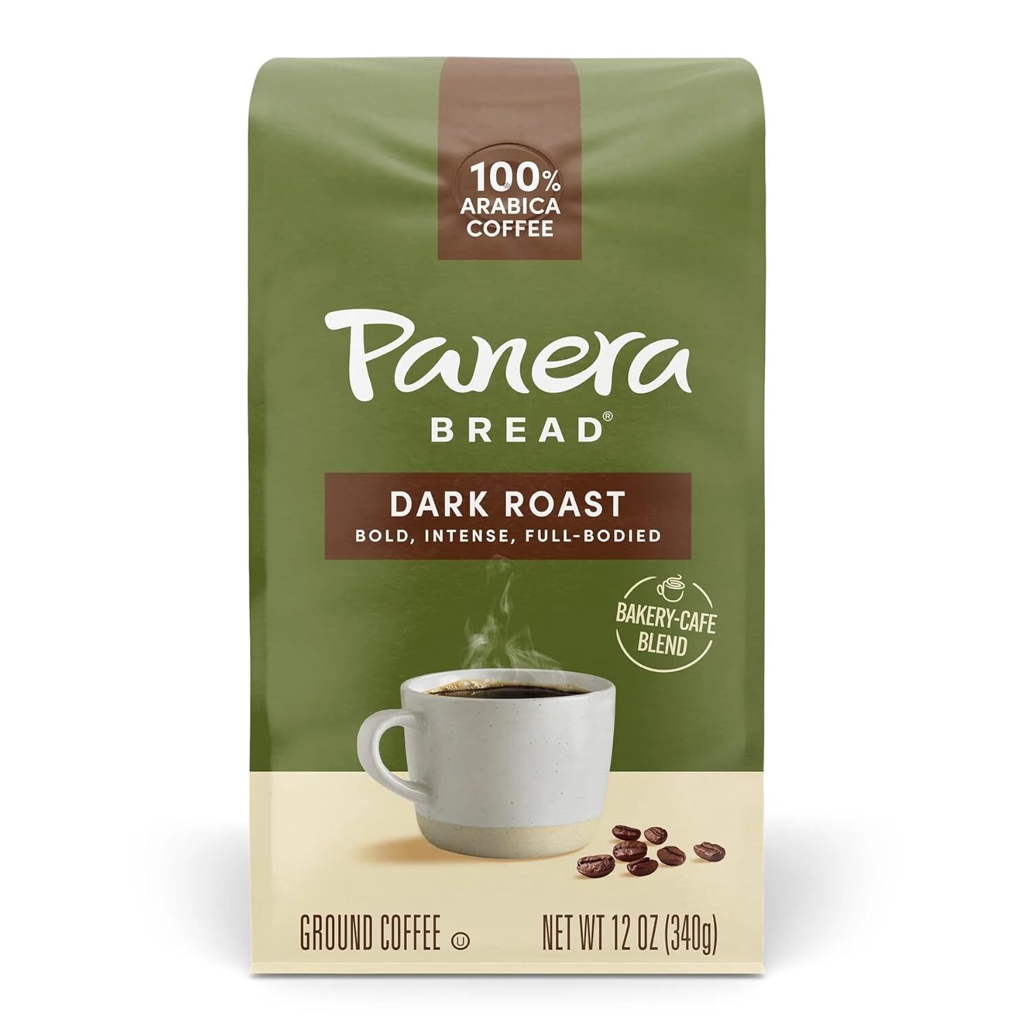 3 Pack - Panera Bread Dark Roast Ground Coffee Bag - 12 Ounce for sale ...