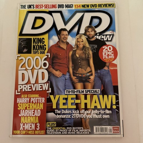 DVD REVIEW Magazine Issue 86 - Dukes Of Hazzard - Jessica Simpson ...