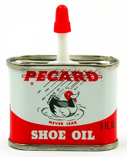 Small 1oz Can Leather Boot & SHOE OIL conditioner welt seams threads ...
